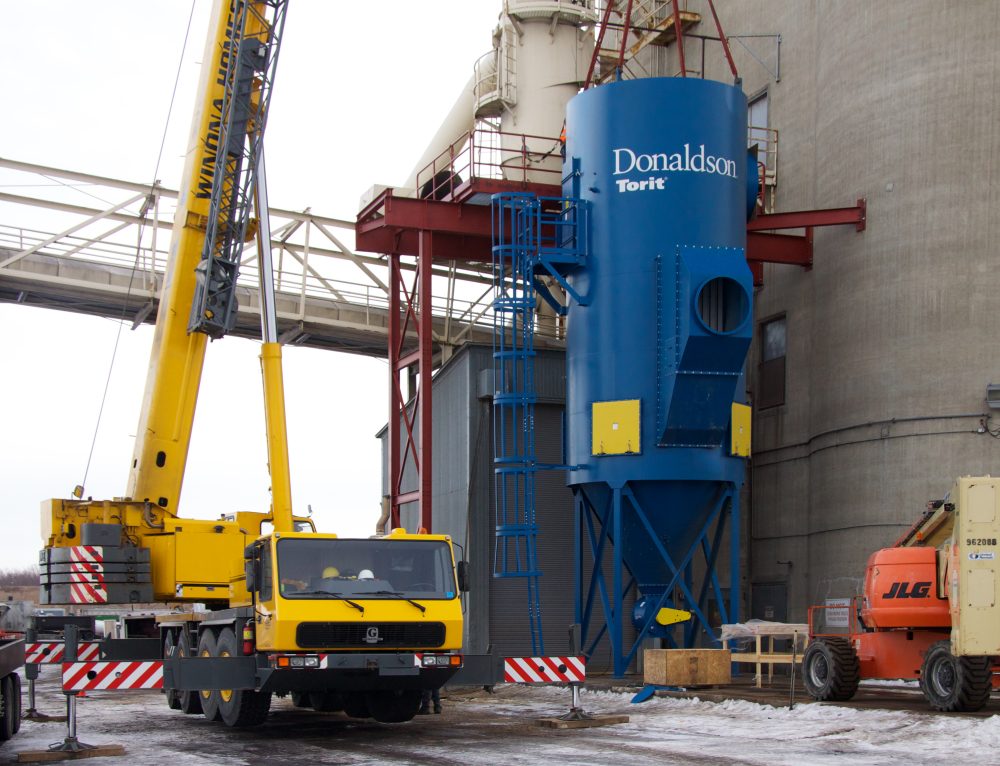 Cytec Industries - Oxidizer Installation - Schwab Construction